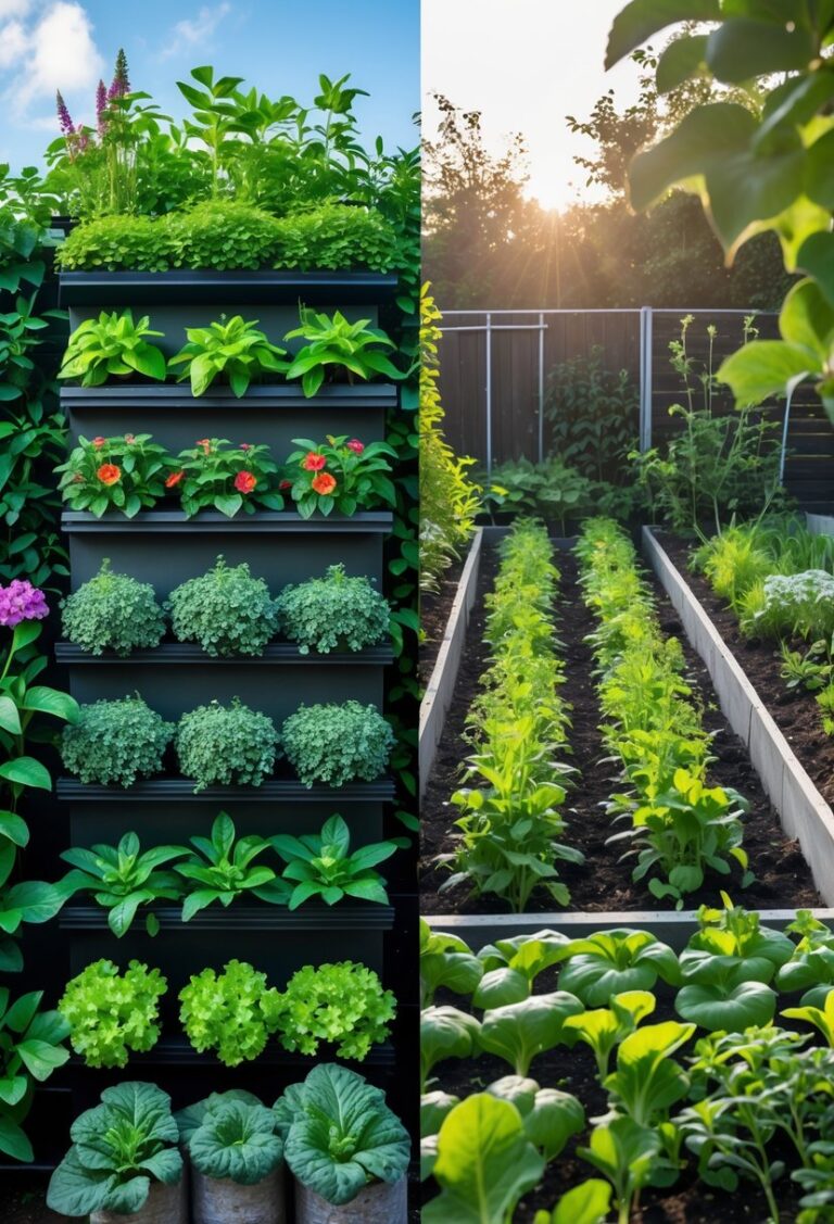 Vertical Garden vs Horizontal Garden: Key Differences and Benefits