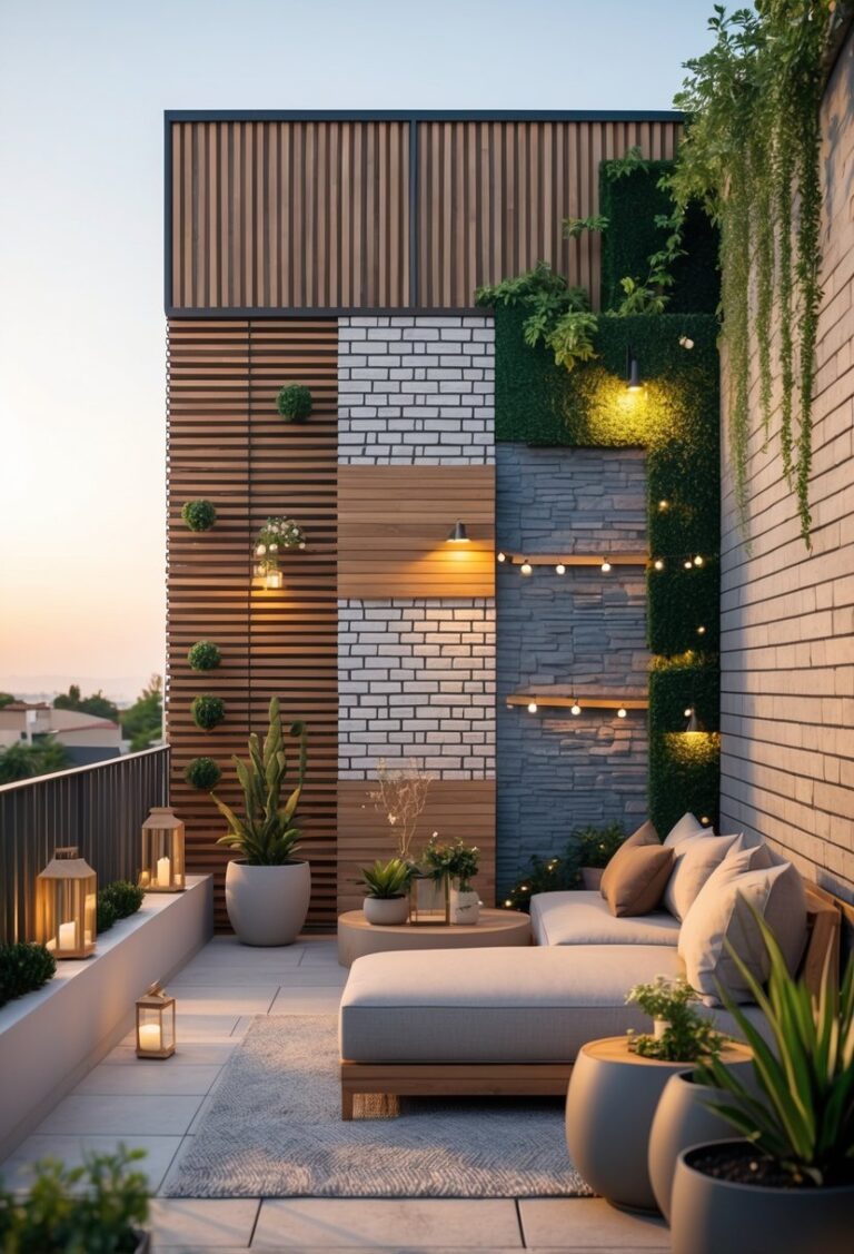 12 Budget-Friendly Terrace Wall Design Ideas That Look Luxe