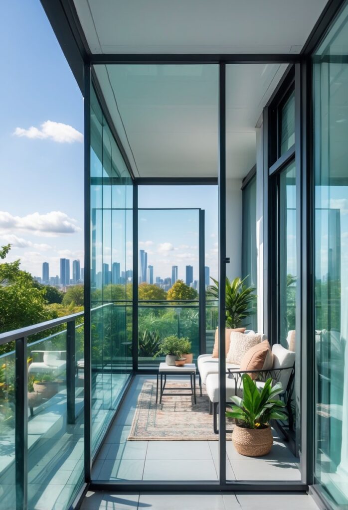 13 Enclosed Balcony Ideas for Stylish and Functional Outdoor Spaces