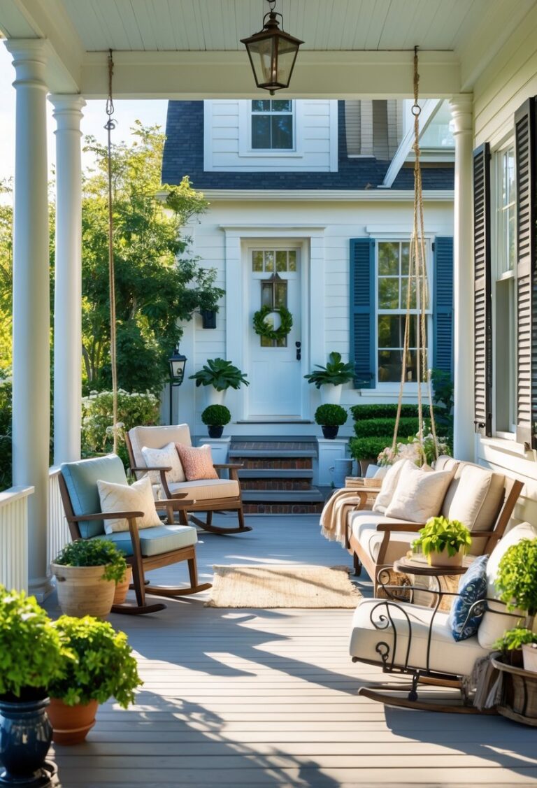 12 Front Porch Seating Ideas to Elevate Your Outdoor Space